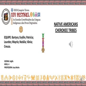 NATIVE AMERICANS CHEROKEE TRIBES | PDF