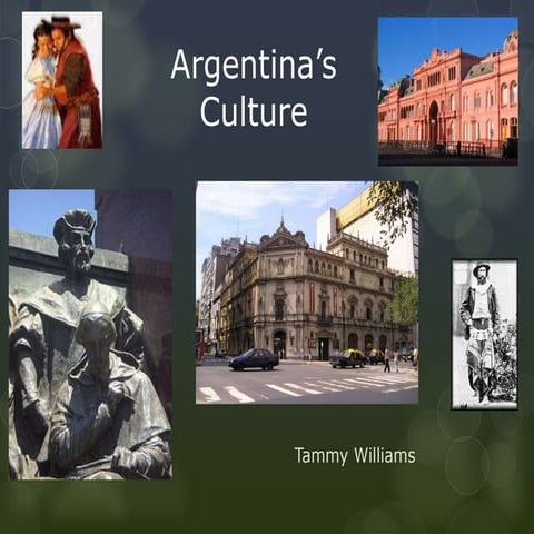 Buenos aires, argentina, culture | PPTX