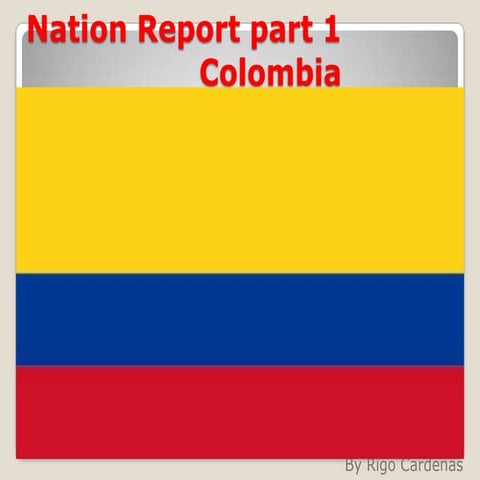 Colombia power point presentation | PPTX