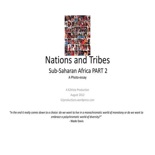 tribes of africa | PPTX
