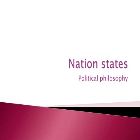 Nation states | PPTX