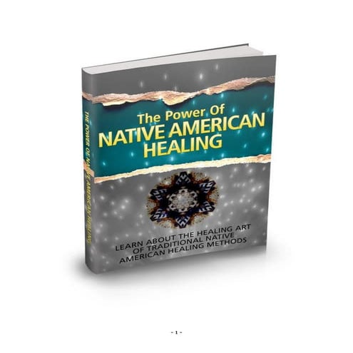Native American Healing Ebook | PDF