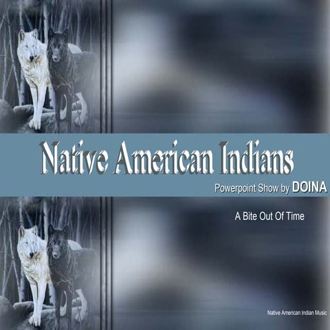 Native American Indians | PPS