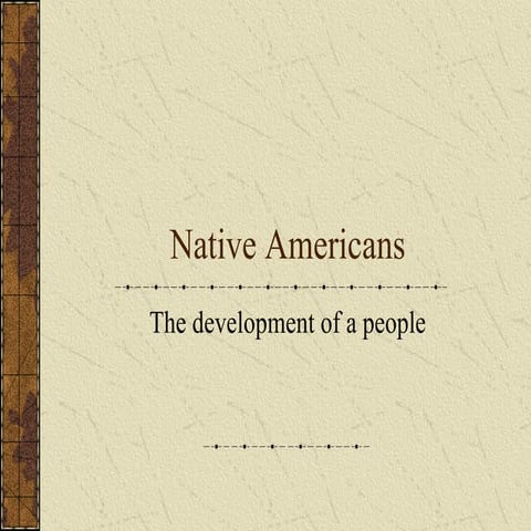 Native Americans | PPT