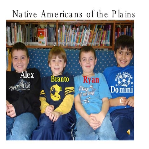 Native Americans Of The Plains For The Website | PPT