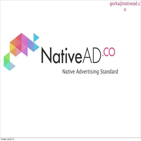 Nativead Pitch Deck | PDF