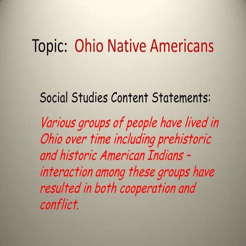 Native american lesson plan | PPT