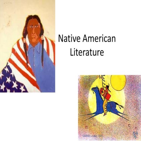Native american literature | PPT