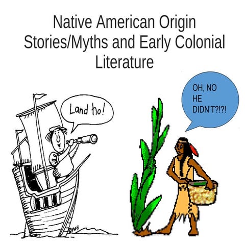 Native American Lit Eng III | PPT