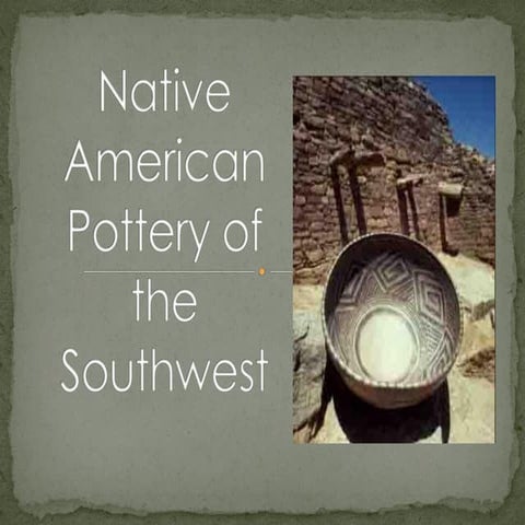 Native american pottery of the southwest | PDF
