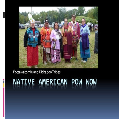Native american pow wow | PPTX