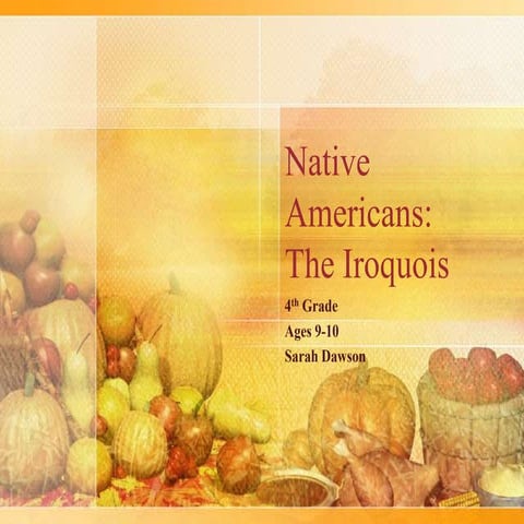 Iroquois Native Americans | PPTX