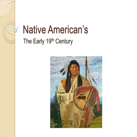 Native Americans of 19th century | PPT