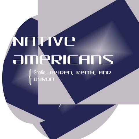 Native americans powerpoint | PPT