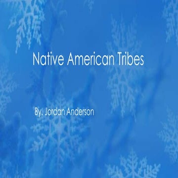 Native american tribes | PPTX | North America Travel | Travel Locations