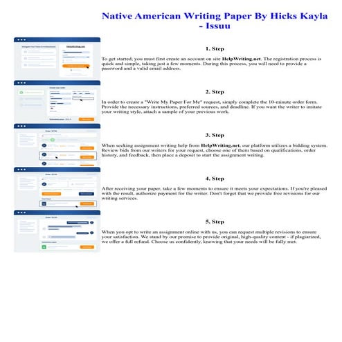 Native American Writing Paper By Hicks Kayla - Issuu | PDF