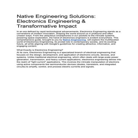 Native Engineering Solutions_ Electronics Engineering & Transformative ...