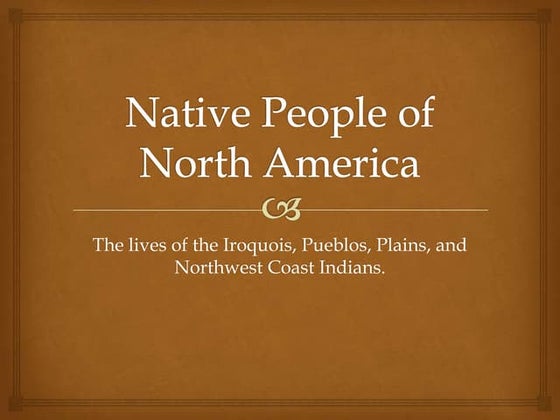 Native Americans powerpoint | PPT