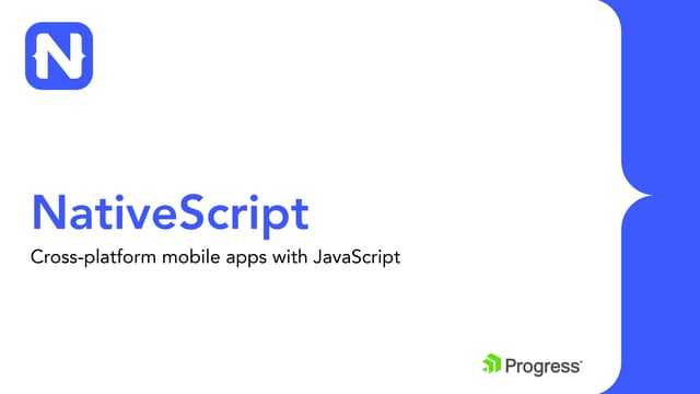 Nativescript Cross Platform Mobile Apps With Javascript And Angular Ppt