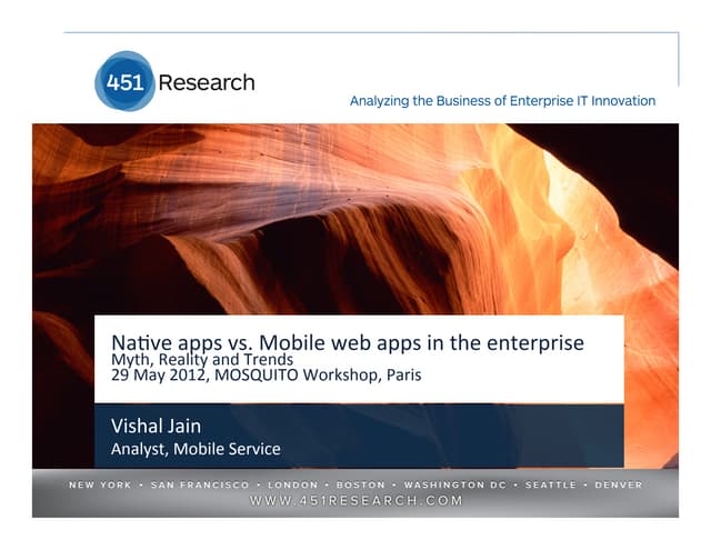 Native Vs Mobile Web Apps Html5 Workshop Vj V1 Ppt 6393