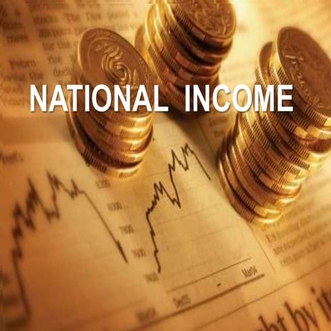 Trends of National Income in India | PPTX