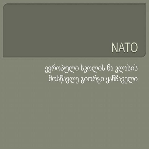 Nato | PPT