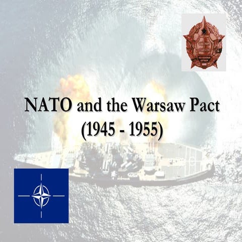 Nato And The Warsaw Pact | PPT