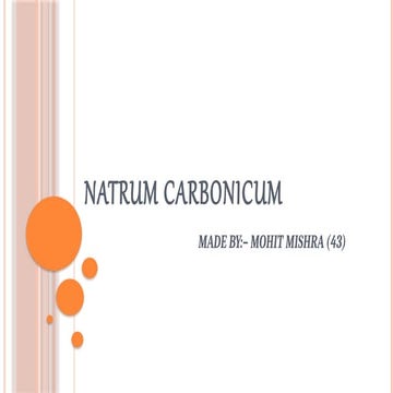 Natrum Carbonicum homeopathic drug picture .pptx