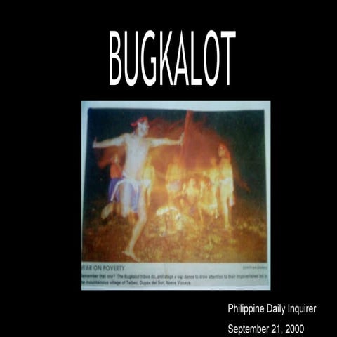 Bugkalot Tribe | PPT