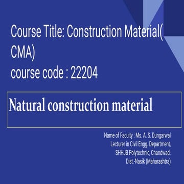 Quarrying of stones | PPTX