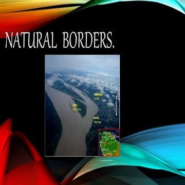 Natural borders | PPTX