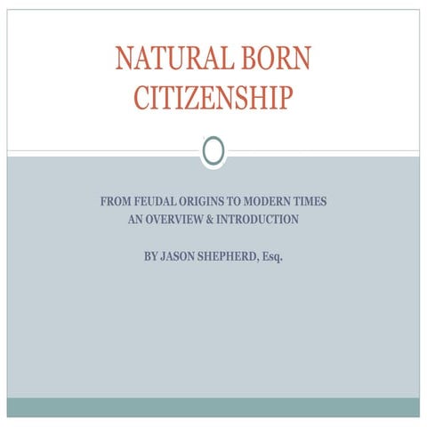 A Concise History of U.S. Citizenship | PPT