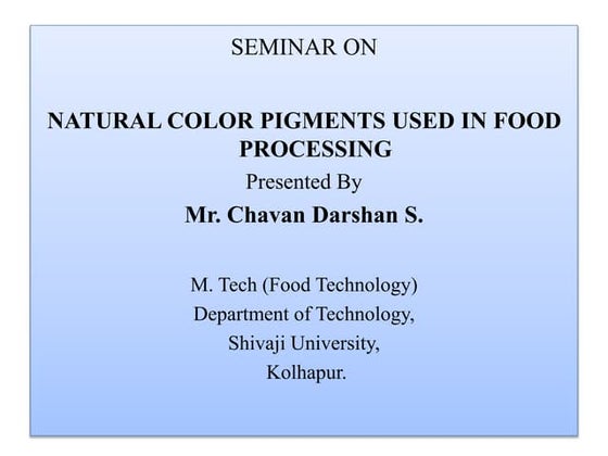 flavor & color components of Vegetables.pptx
