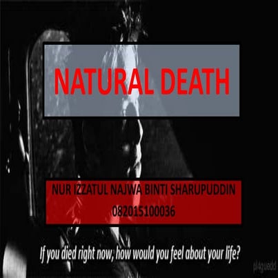 Natural death | PPTX