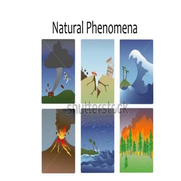 Natural desasters | PPTX