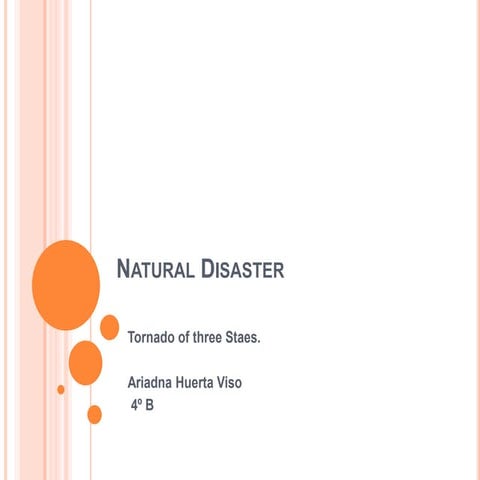 Natural disaster, power point | PPT