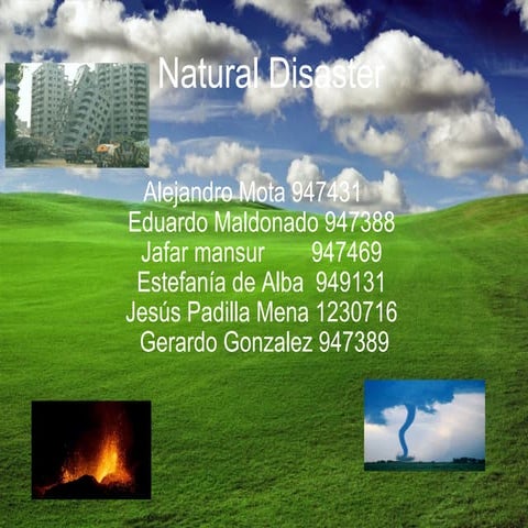 Natural Disasters | PPT