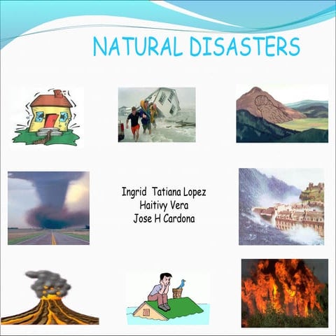 Natural disasters | PPT