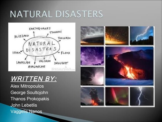 Disaster and its types | PPTX