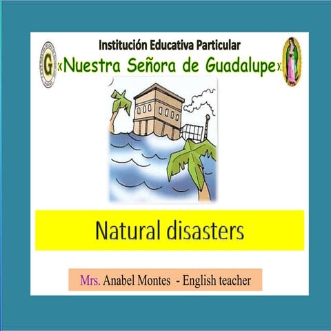 Natural disasters | PPTX