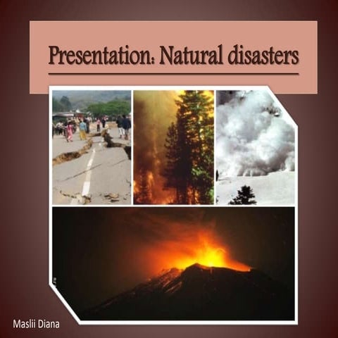 Natural disasters | PPTX