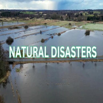 NATURAL DISASTERS AND MAJOR CAUSES BEHIND IT.pdf