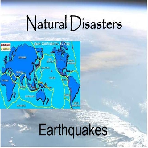 Natural disasters earthquake | PPSX