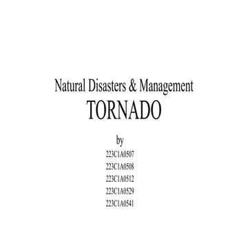 Tornado | PPTX