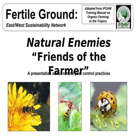 Natural enemies2 | PPT | Agriculture | Industries