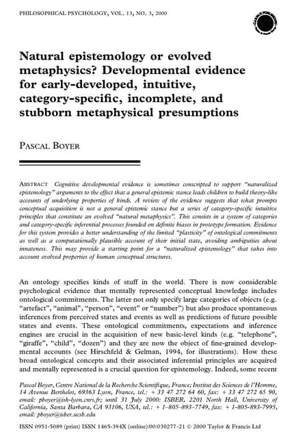 Genie, The Wild Child, and Language Acquisition | PDF