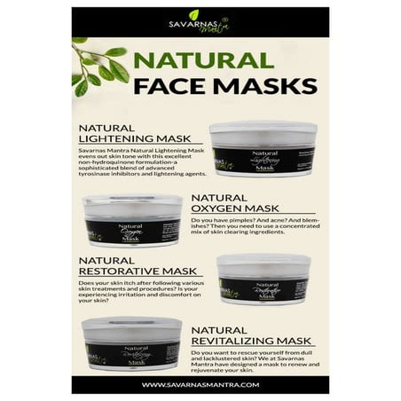 Natural face masks | PDF