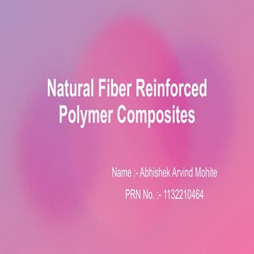 Natural fiber reinforced polymer composites.pptx