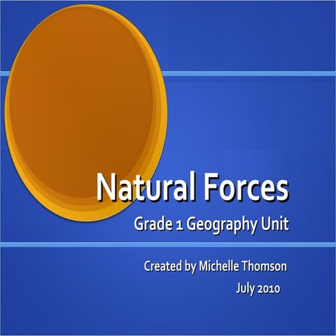 Natural Forces | PPT