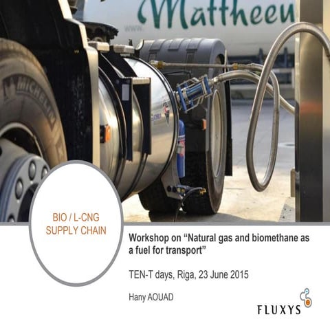 Natural gas and bio methane as fuel for transport h. aouad | PPT